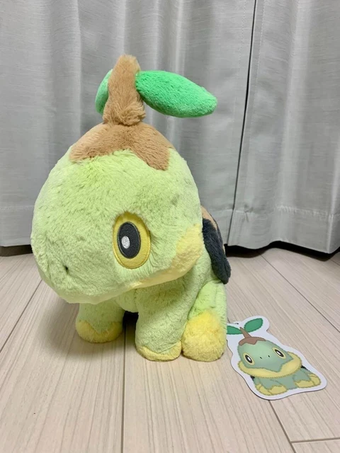 POKEMON CENTER ORIGINAL Tortuga Esponjosa Abrazos Muñeca de Peluche ...