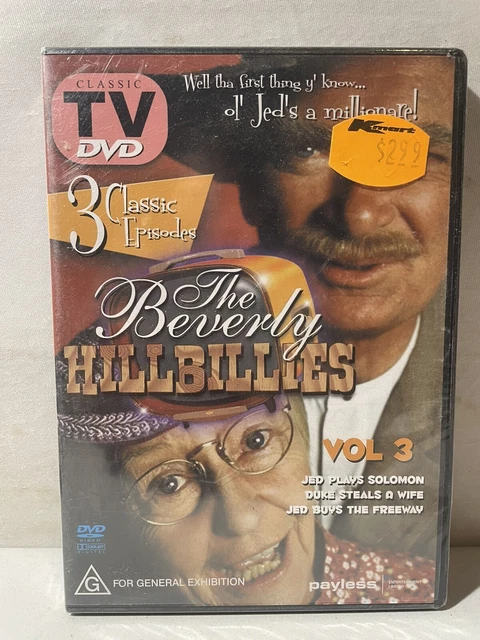 The Beverly Hillbillies Vol 3 Dvd 3 Classic Episodes Pal All Regions