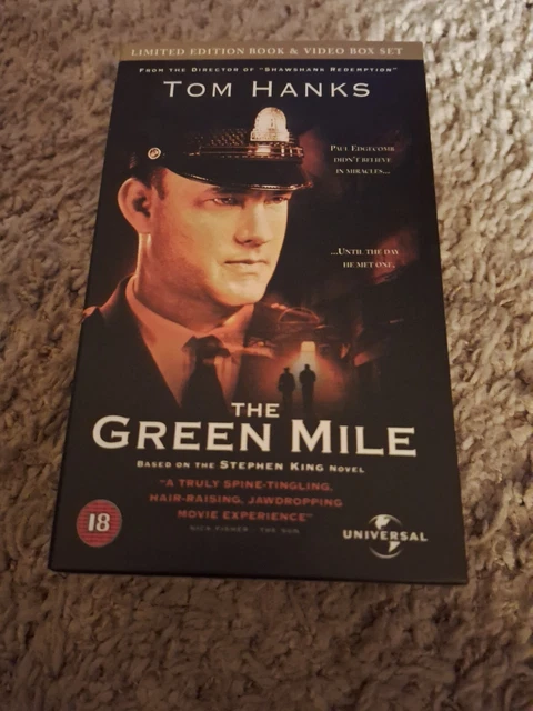 GREEN MILE BOOK and vhs video box set £4.99 - PicClick UK