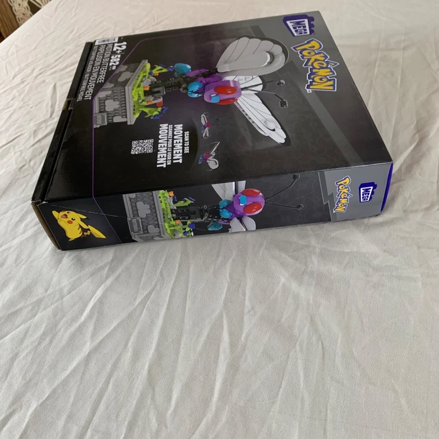 MEGA CONSTRUX POKEMON Butterfree Motion Building Set 582 Pieces New ...