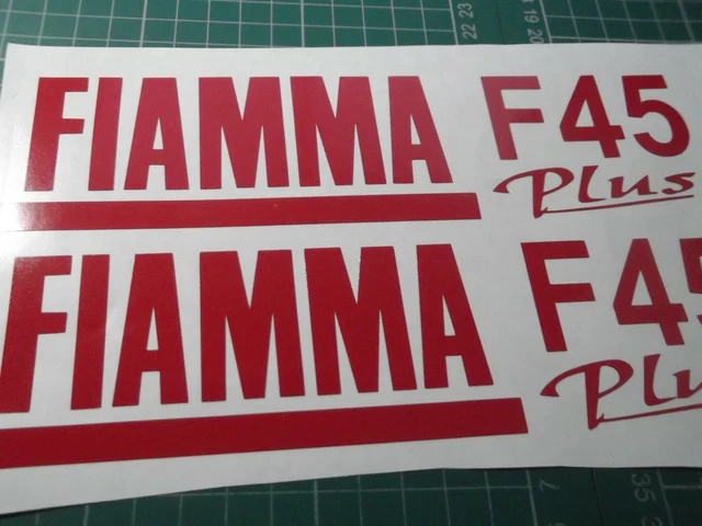 FIAMMA F45 PLUS Sticker Decal x 2. Choice of 19 colours £5.50 - PicClick UK
