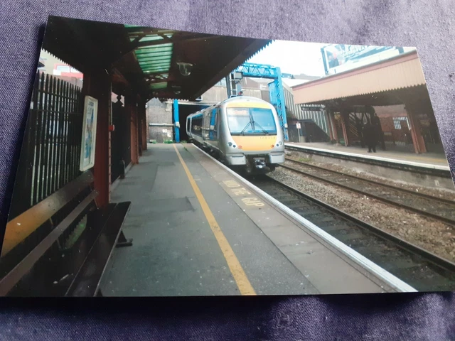 6X4 PHOTO OF Chiltern Railways Class 168-168324 at Birmingham Moor ...