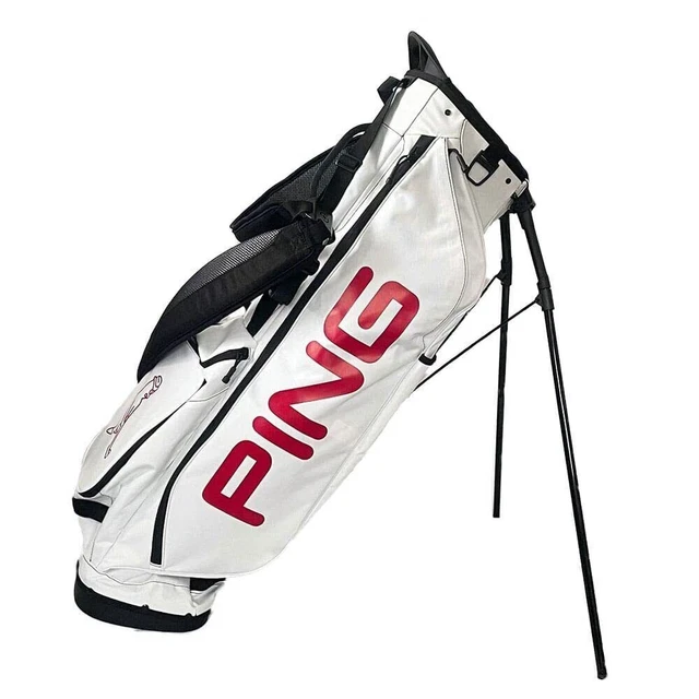 PING HOOFER LITE 34728 Color Custom Original Stand Caddy Bag White ...