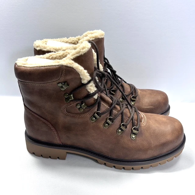 CLUB ROOM MEN'S Kylerr Boots Lace Closure Tan US 11M - No Box £40.93 ...