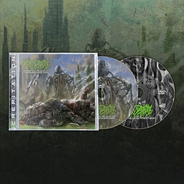 CREPITATION (UK) - Perpetual Devolution Through Narcosis - 2CD - BRUTAL ...