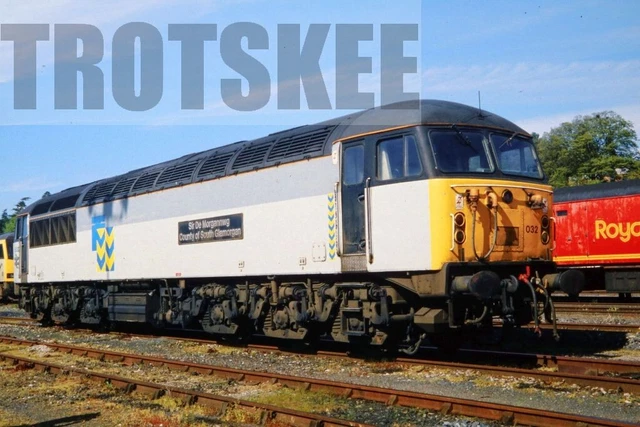 35MM SLIDE BR British Rail Diesel loco Class 56 56032 1994 Exeter ...