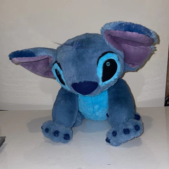 DISNEY STITCH PLUSH Large 16 Inch Stuffed Animal Toy Blue $18.86 ...