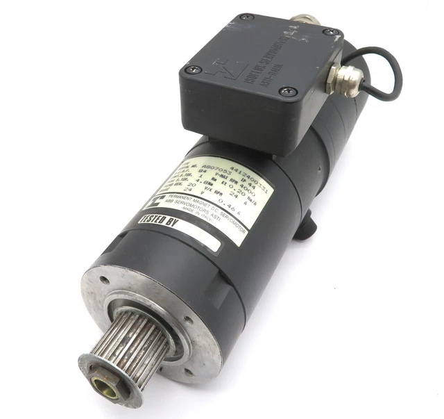 ISOFLUX ABB SERVOMOTOR 4412400331 Permanent-Magnet DC Servo Motor 4000U ...