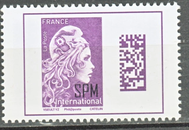 SAINT-PIERRE-ET-MIQUELON - MARIANNE engagée - gommé international ...
