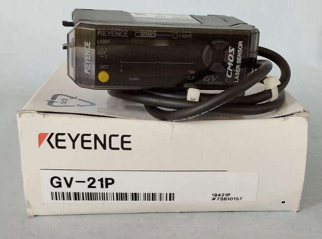 KEYENCE GV-21P DIGITAL CMOS Laser Sensor amplifier unit £90.83 ...