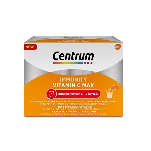 CENTRUM IMMUNITY VITAMIN C Max 14sachets £9.92 - PicClick UK
