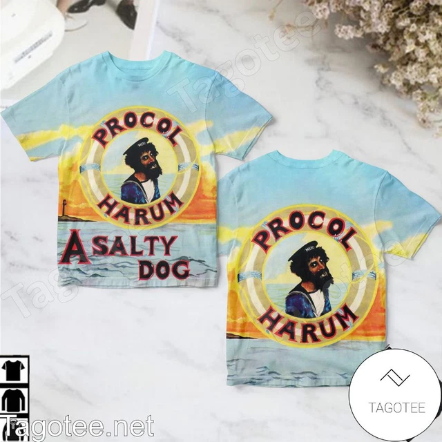 NEW A SALTY Dog Album Cover Procol Harum Shirt All size £16.35 ...