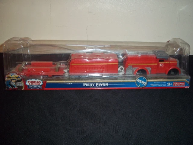MATTEL FISHER PRICE Trackmaster Motorized Engine Fiery Flynn £35.00 ...