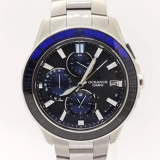 CASIO OCEANUS EDO Kiriko Limited Model OCW-S4000C-1AJF Solar Quartz ...