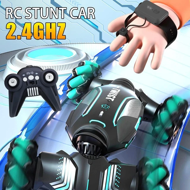 4WD HAND GESTURE 360° RC Stunt Car Sensing Remote Control Twist Cool ...