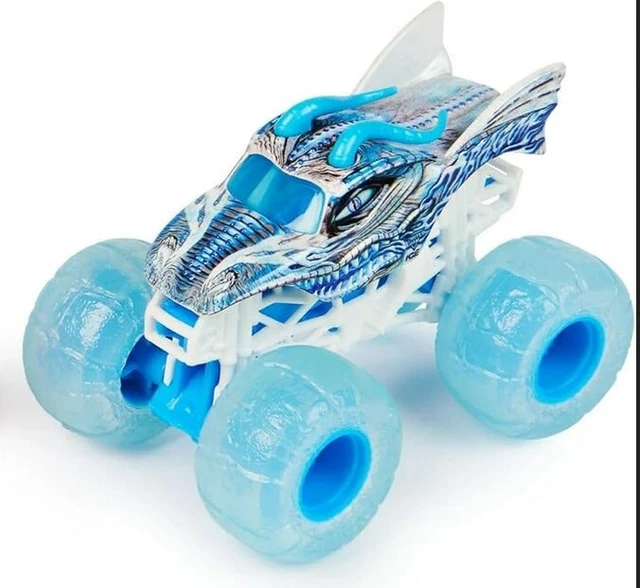 MONSTER JAM DRAGON Ice Fire and Ice Monster Truck 1:64 Spin Master neuf ...