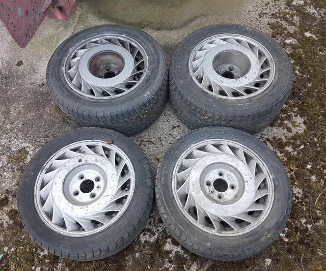 RENAULT ALPINE GTA V6 wheels rare 4x100 turbines £450.00 - PicClick UK