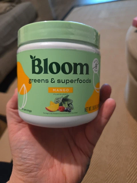 BLOOM NUTRITION GREENS & Superfoods Mango Flavour Powder 30 Servings £ ...