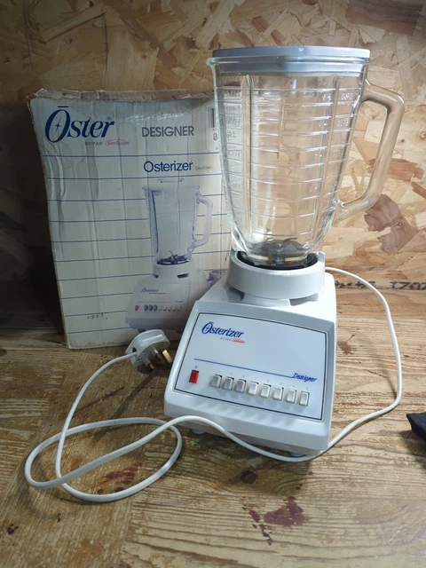 RARE SUNBEAM OSTER Designer Osterizer Blender Countertop Vintage Boxed ...