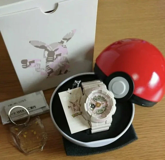 CASIO G-SHOCK BABY G x Pokemon Pikachu Rose Montre numérique Nouveau ...