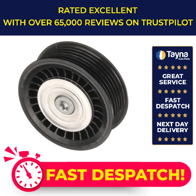 AUX BELT IDLER Pulley T36490 Gates Guide Deflection 8200663046 ...