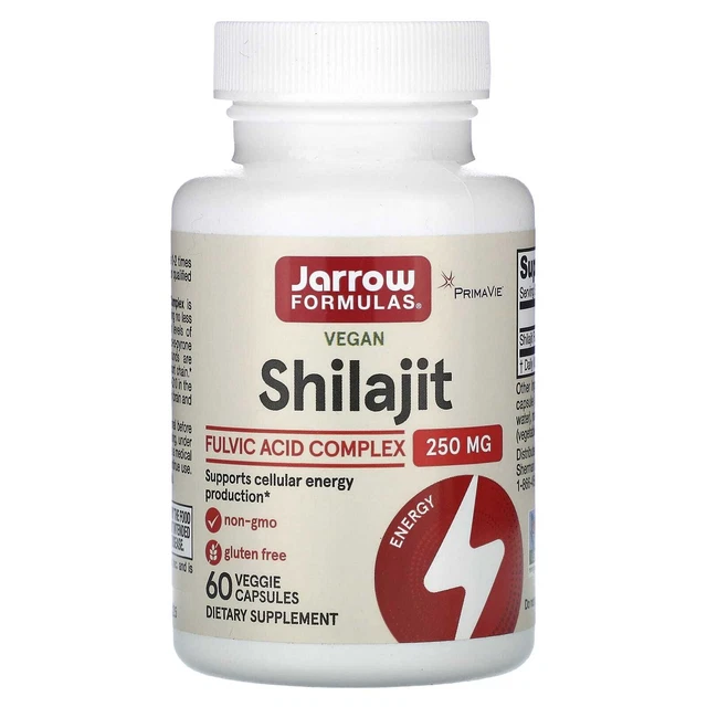 JARROW FORMULAS VEGAN Fulvic Acid Complex 60 Capsules £32.99 - PicClick UK