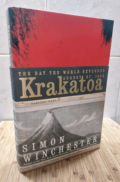 KRAKATOA BY SIMON Winchester - The Day the World Exploded Hardback ...