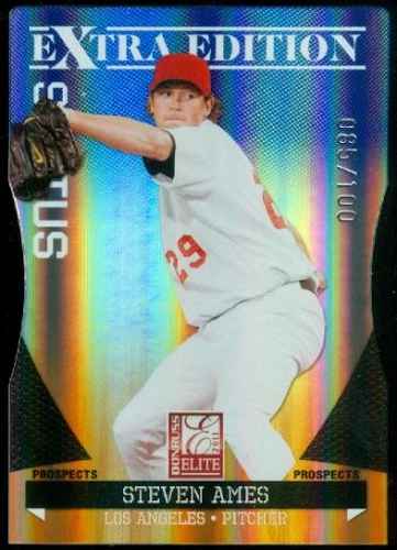 2011 DONRUSS ELITE Extra Edition Prospects Status Card #94 Steven Ames ...