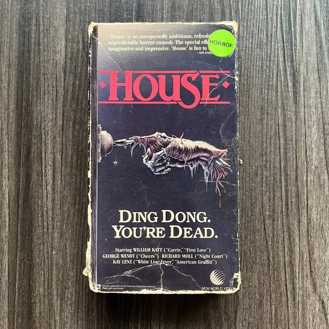 HOUSE VHS NEW World 80s Horror Slasher 1985 / 1986 £9.62 - PicClick UK