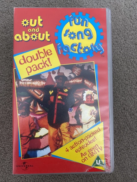 FUN SONG FACTORY / Out and About - Box Set - PAL VHS Video Tapes (K7) £ ...