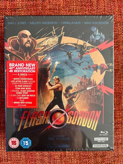 FLASH GORDON (40TH Anniversary) [Collector's 4K Uhd+Bluray] New & Sealed £44.99 - PicClick UK