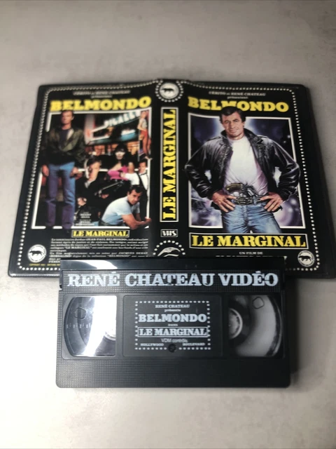 VHS K7 CASETTE Vidéo LE MARGINAL BELMONDO RENE CHÂTEAU DERAY 1983 Cerito EUR 19,90 - PicClick FR