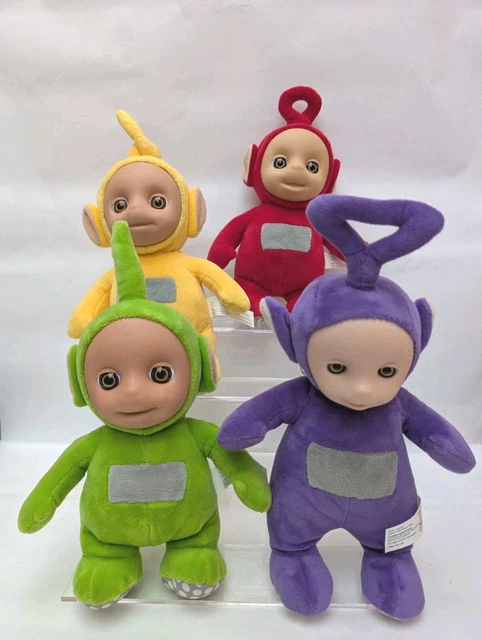 TELETUBBIES X4 FULL Set Soft Plush Toys Talking 2022 DHX 11" ## £26.99 ...