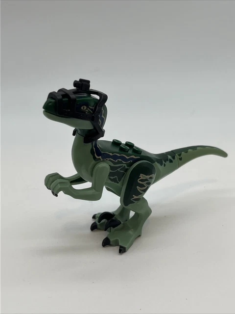 LEGO RAPTOR BLUE Velociraptor 75917 Dark Green Jurassic World Dinosaur ...
