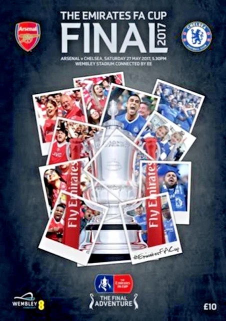 ARSENAL V CHELSEA FA CUP FINAL 2017 £18.99 - PicClick UK