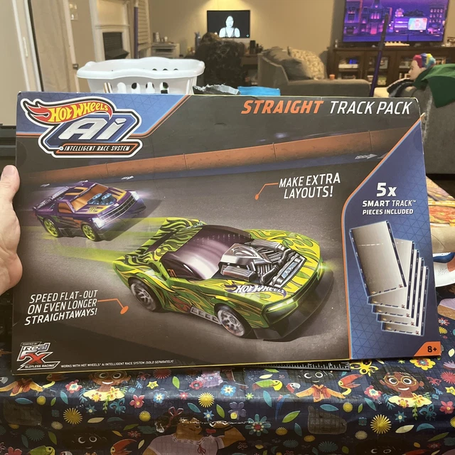 HOT WHEELS AI Straight Track Intelligent Race System 5 Piece Pack ...