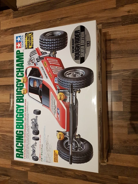 TAMIYA RACING BUGGY Buggy Champ Rough Rider Silver Edition 1/10 Vintage ...