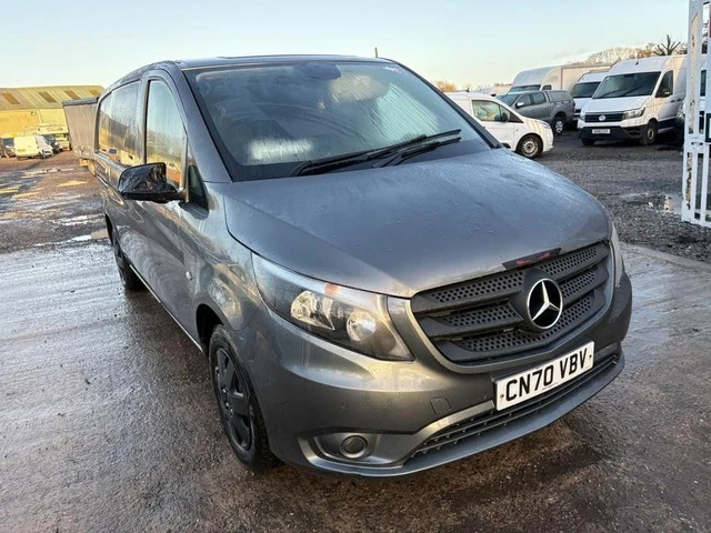 70 PLATE MERCEDES-BENZ Vito 114 Progressive Grey 2.2 Cdi Crew Cab Euro ...