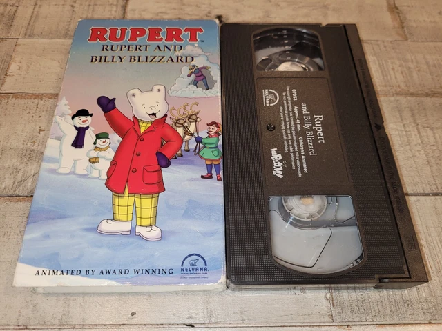 RUPERT: RUPERT AND Billy Blizzard (VHS, 2001) $51.00 - PicClick CA