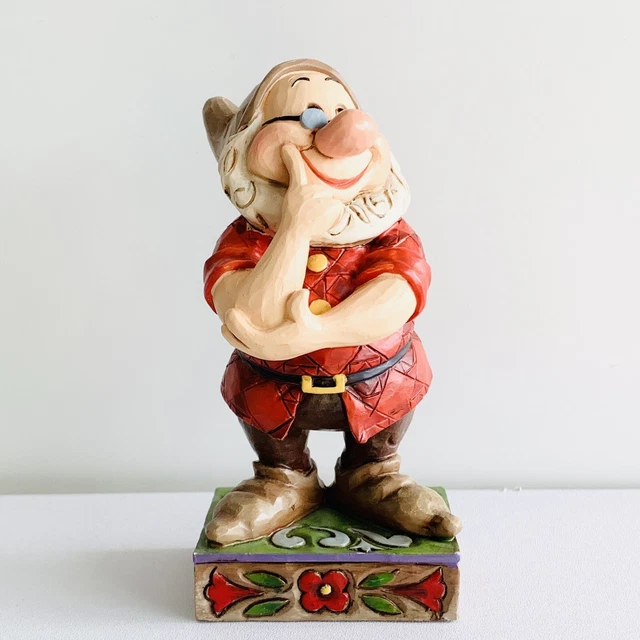 JIM SHORE WALT Disney Traditions Showcase Doc Dwarf Snow White 4013908 ...