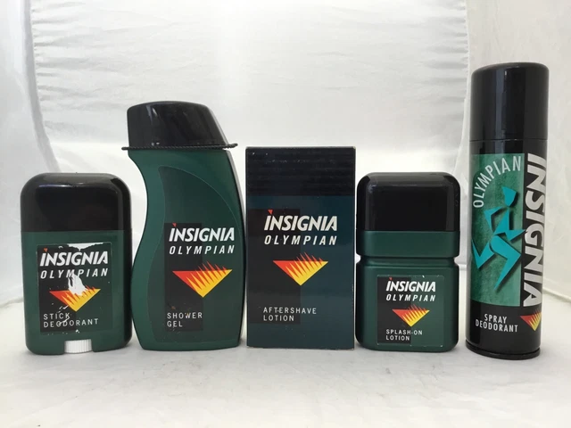 CLASSIC INSIGNIA OLYMPIAN Aftershave, Shower Gel, 2 X Deodorants ...