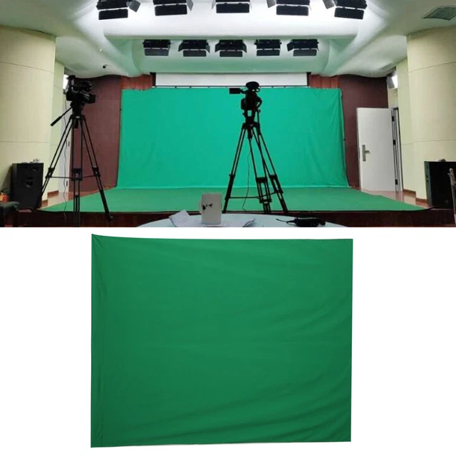 1.5X2M NON WOVEN Fabric Green Screen Backdrop Studio Photography ...