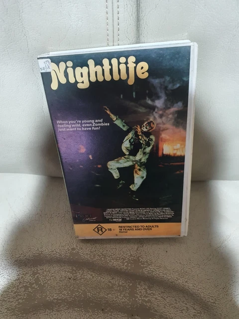 VHS NIGHTLIFE 1989 horror rated r RARE in working order EUR 24,45 ...