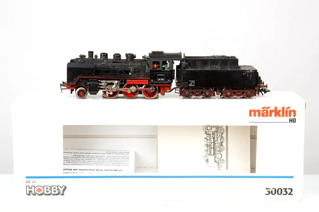 MÄRKLIN, HO, 30032, Dampflok 24 061 der DB, nachträglich gealtert ...