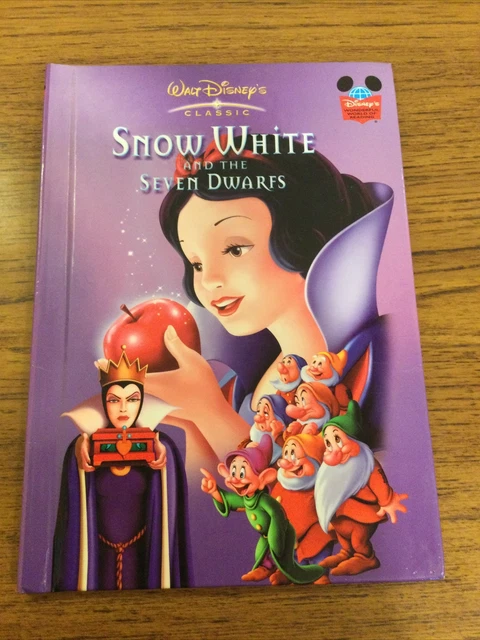 Walt Disney Snow White And Seven Dwarfs Wonderful World Of Reading Hbk £250 Picclick Uk