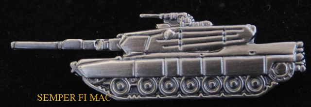 M1A1 ABRAMS MAIN Battle Char Xl Chapeau Pin Tanker Mos 1812 Usmc Us ...