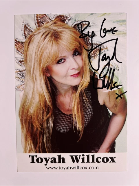 TOYAH WILCOX SIGNED Photograph Original Authentic From The Collection ...