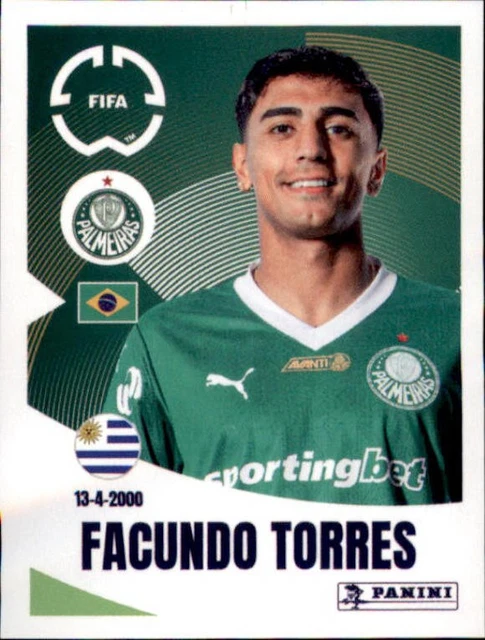 PANINI FIFA CLUB World Cup 2025 Sticker 15 - Facundo Torres Palmeiras Sao Paulo EUR 1,00 ...