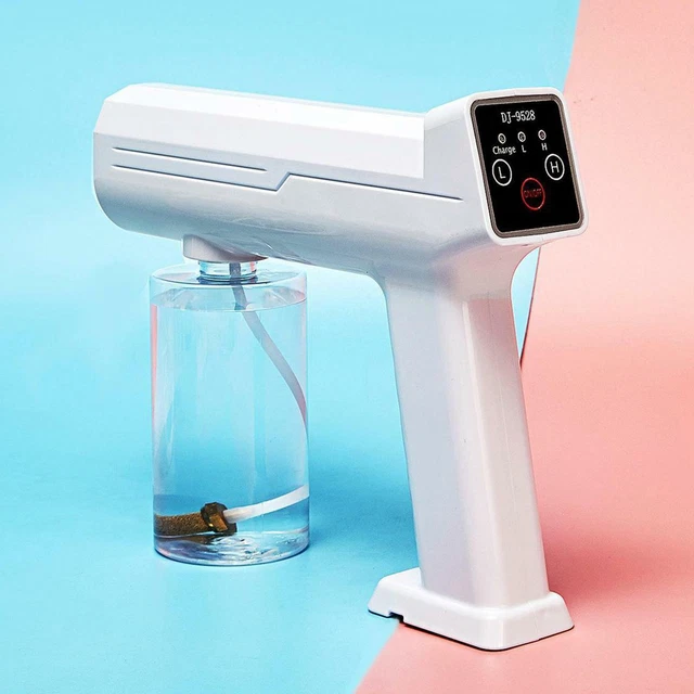 CORDLESS 10W SANITIZER Spray Sprayer 300ml Electric Disinfectant Fogger ...