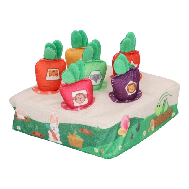 (1-6)CARROTS HARVEST SORTING Game Color Perception Hands On Ability ...
